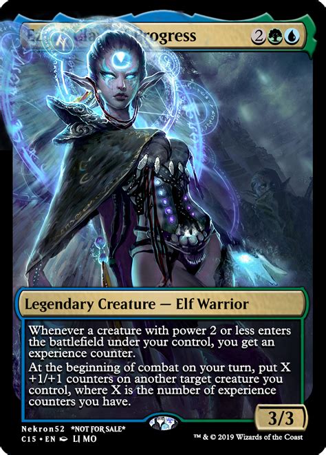 Ezuri Claw Of Progress Magic The Gathering Cards Mtg Altered Art