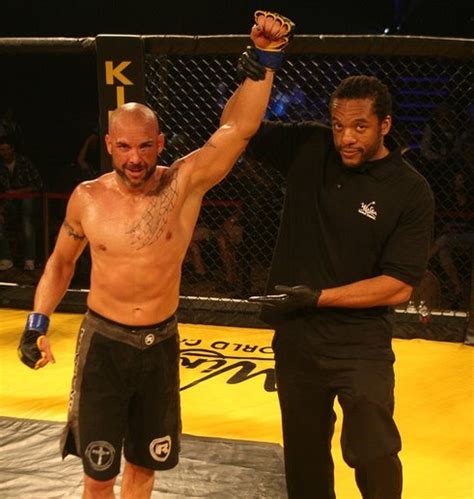 Revgear Ambassador Tyrel Brown With Referee Herb Dean At King Of The Cage Oklahoma