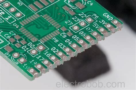 Castellated Pads Electro Bob