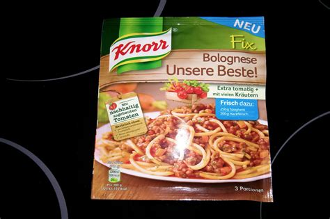 Knorr Fix Bolognese Unsere Beste TESTeritis