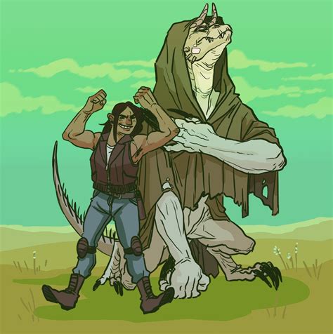 Goris Goris Chosen One Deathclaw Deathclaw Fallout