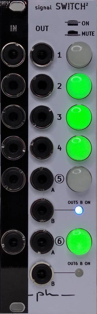 Ph Modular Signal Switch 2 Eurorack Module On ModularGrid