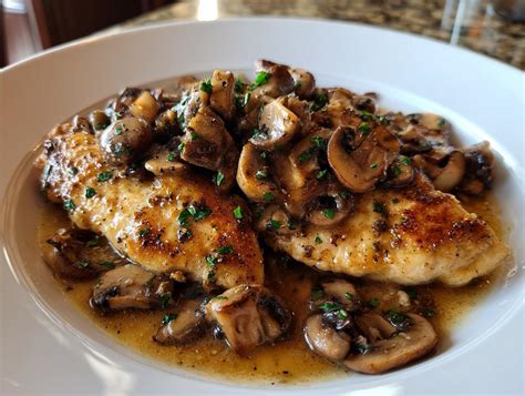 35 Minute Olive Garden Chicken Marsala Copycat Recipe