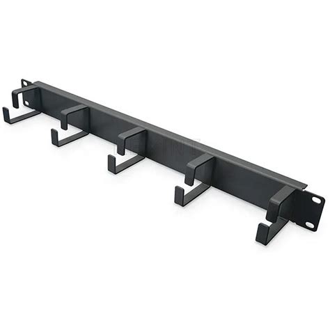 Kexint 1u 19 Inch Cable Minder Horizontal Rackmount Cable Management 5 Rings Wiring Manager