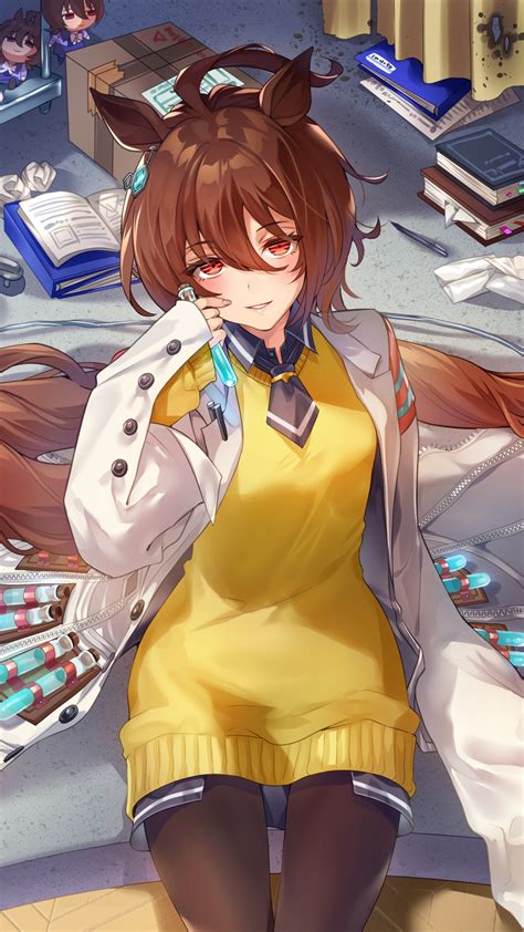 Anime Uma Musume Pretty Derby Agnes Tachyon X Phone Hd Wallpaper