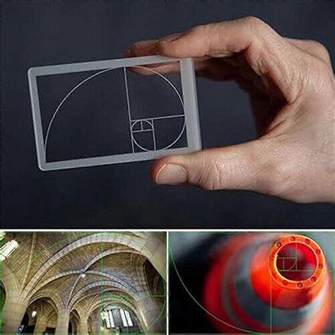 Golden Ratiofibonacci Composition View Finder Fibonacci Composition