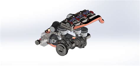 Unleash Power With Old V6 Engine Model Drawing Download Now Mechstream