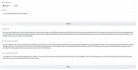 Arabic Jais 13b Chat Llm Model Compression