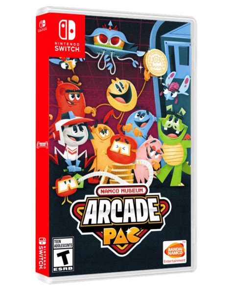 Namco Museum Arcade Pac Switch Games Caxas