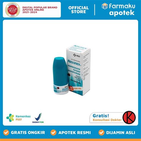 Jual Nasonex Nasal Spray 60 Dosis Bym Shopee Indonesia