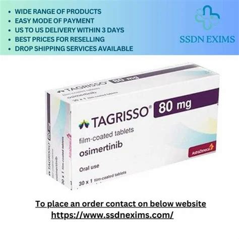 Tagrisso Osimertinib 80 Mg Tablets At ₹ 120000box Jaripatka Nagpur