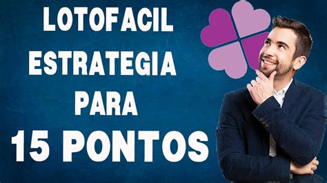 Como Acertar 15 Pontos Na Lotofacil YouTube