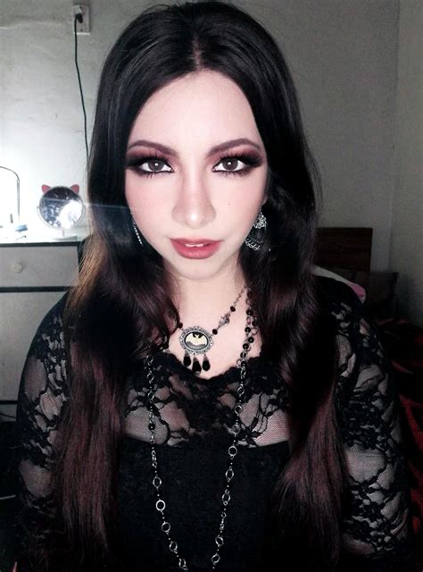 Mist Spectra Goth Girl Smiling By Mist Spectra On Deviantart