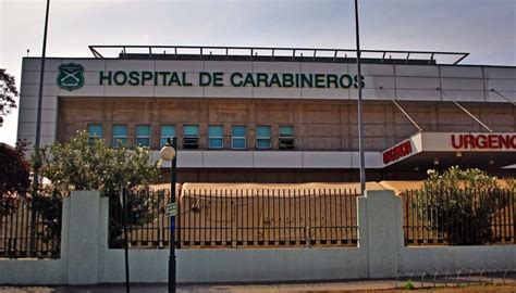 Carabinero resultó herido en Villa Francia fue trasladado al hospital
