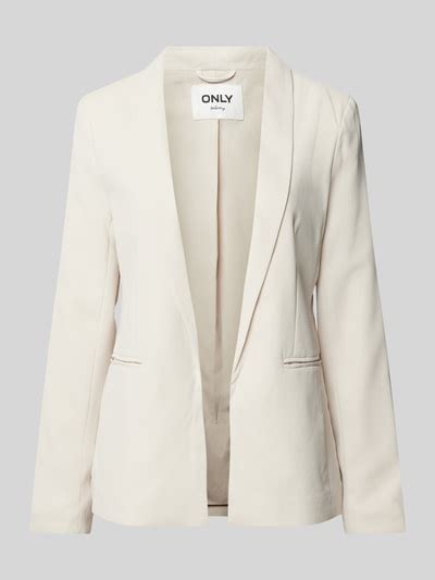 Only Blazer In Unifarbenem Design Modell Safron Ecru Online Kaufen