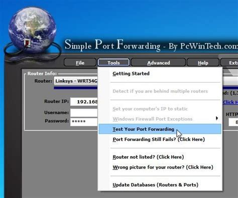 Simple Portable Windows Port Forwarding Tool