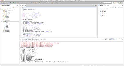 How To Setup Nodejs Project In Eclipse Check Out Our Apps