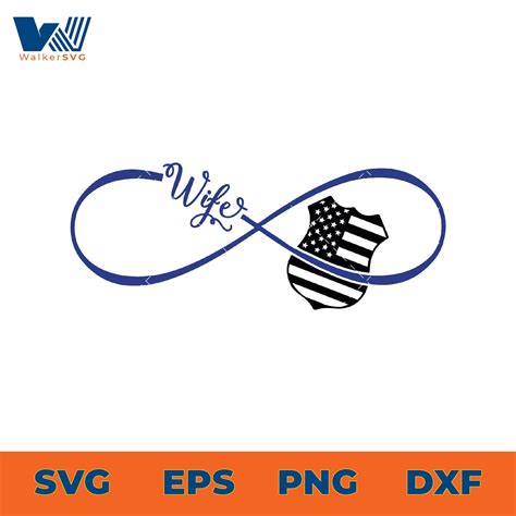 Police Wife Svg Zerosvg