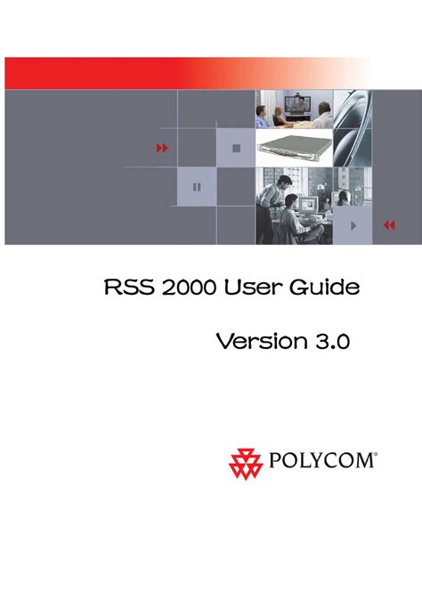 Polycom Rss 2000 User Manual Pdf Download Manualslib