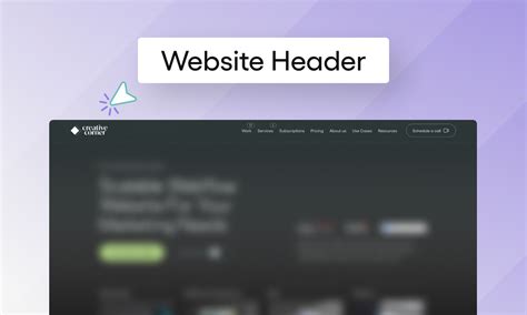 How To Make A Good Website Header 2025
