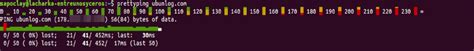 Prettyping A More Eye Catching And Easy To Read Output Of The Ping Command