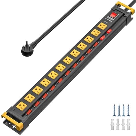 Best Safest 12 Outlets Surge Protector Power Strip Updated On 2026