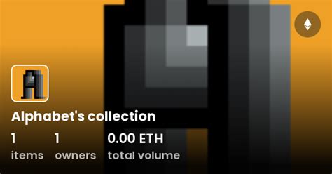 Alphabets Collection Collection Opensea