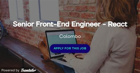Krishantha Jayathilake On Linkedin Senior Front End Engineer React