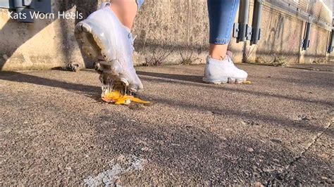 Egg Walkover Crush In Sneakers Kats Worn Heels Clips4sale