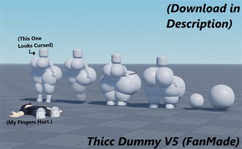 Fanmade Thicc Dummy Model V5 Download In Desc By Noobplayer6677 On