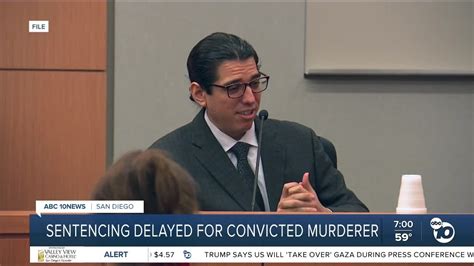 Sentencing Delayed For Convicted Murderer Youtube