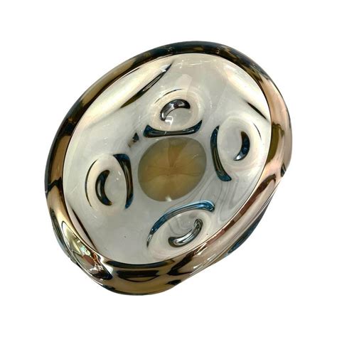 Danish Vintage Glass Bowl By Holmegaard Glassworks For Sale At 1stdibs