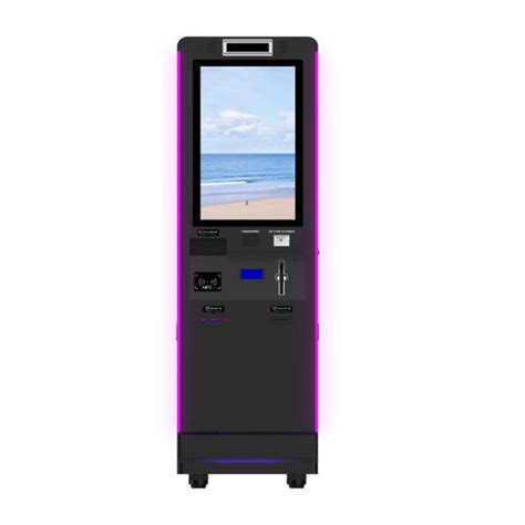 Custom Kiosk Manufacturers Windows 27 Inch Self Service Payment Kiosk With Thermal Printer Qr