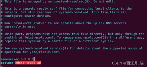 Ubuntu Dns Etc Resolv Conf Resolv Conf Ubuntu Csdn