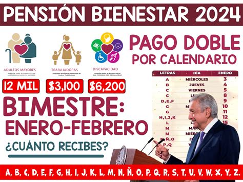 ≫ Pago Doble Por Calendario De Pagos 12 Mil Pesos Y 6 Mil Pesos De La