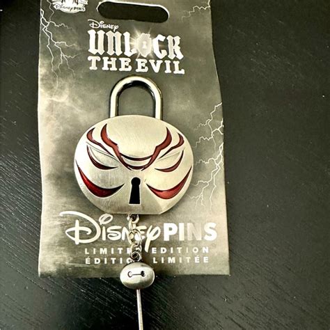 Disney Other Baymax Pin Unlock The Evil Poshmark