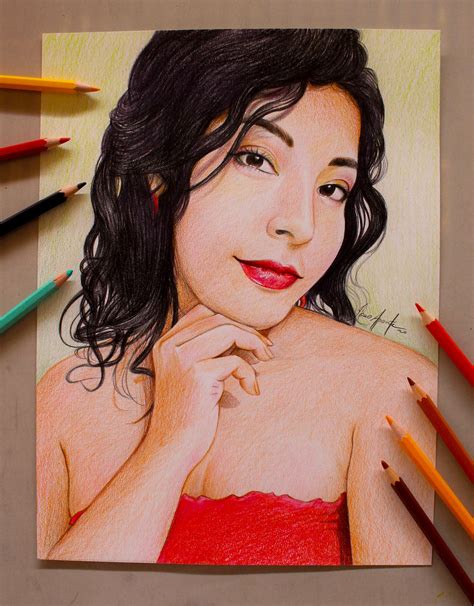 Colored Pencils Portraits Retratos A LÁpices De Color On Behance