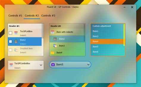 ANN StyleControls VCL With Fluent UI Background Support Just Released