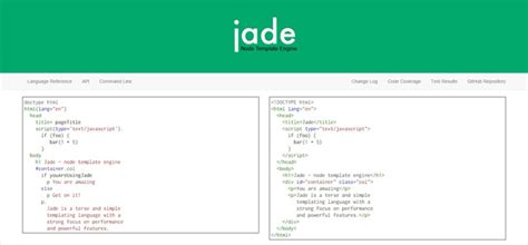 Useful JavaScript Template Engines For Developers DesignDrizzle Free Resources For Web