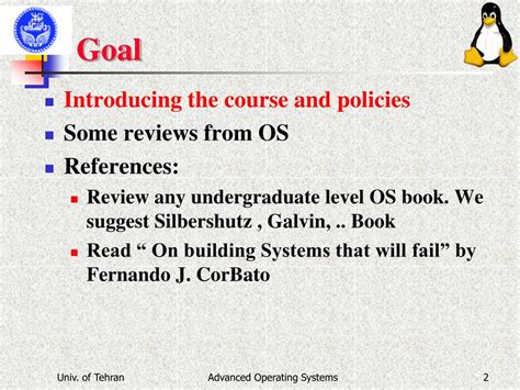 Ppt Advanced Operating Systems Powerpoint Presentation Free Download