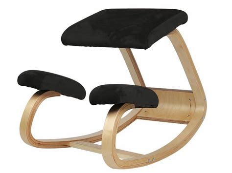 Wooden Ergonomic Rocking Posture Kneeling Chair Ergo