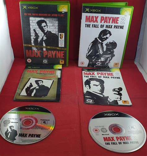 Max Payne 1 And 2 Microsoft Xbox Game Bundle Retro Gamer Heaven