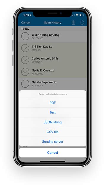 MRZ IOS Scanner
