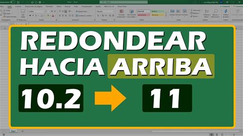 Como Redondear Hacia Arriba En Excel
