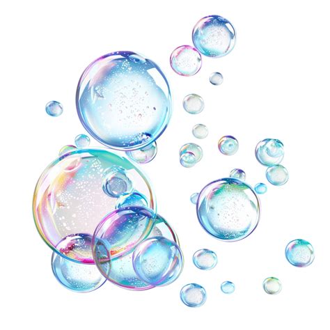 Realistic Bubble Art Artistic Bubbles Visuals Soap Bubble Patterns