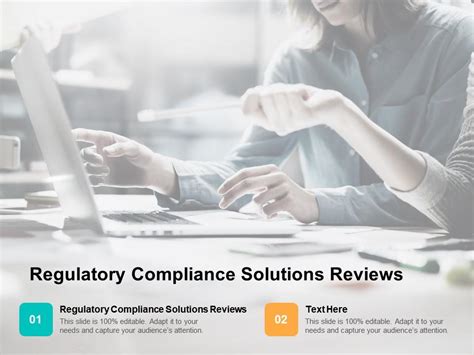 Regulatory Compliance Solutions Reviews Ppt Powerpoint Presentation