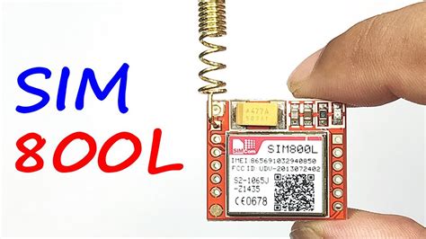 Sim800l Gsm Module And Arduino At Command Youtube