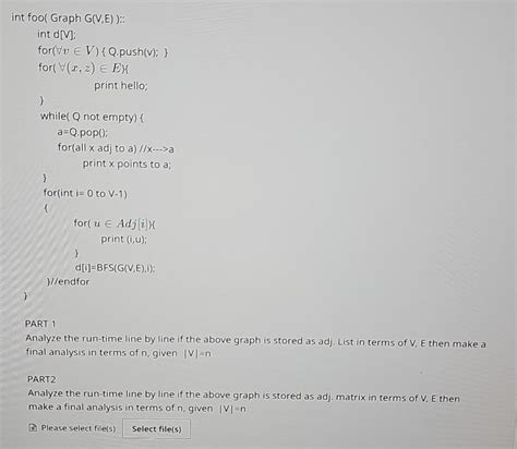 Nt Foo Graph Gve Int D V For ∀v∈v