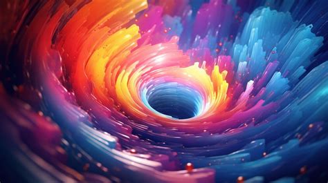 Premium Photo Abstract Background With Swirl Of Colors Twisting In Motion In Vivid Color Vortex