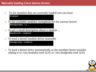 Kernel Configuration And Compilation PPT